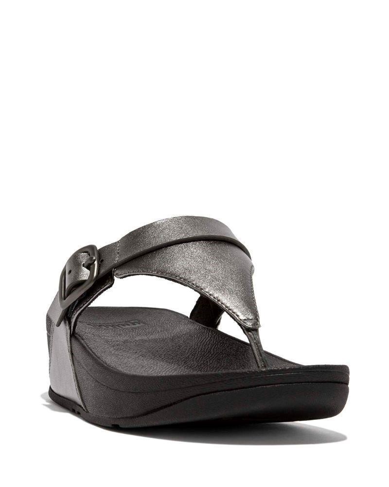 FITFLOP Sandalias Abiertas Chancletas Mujer Negro ES8 A68 LULU