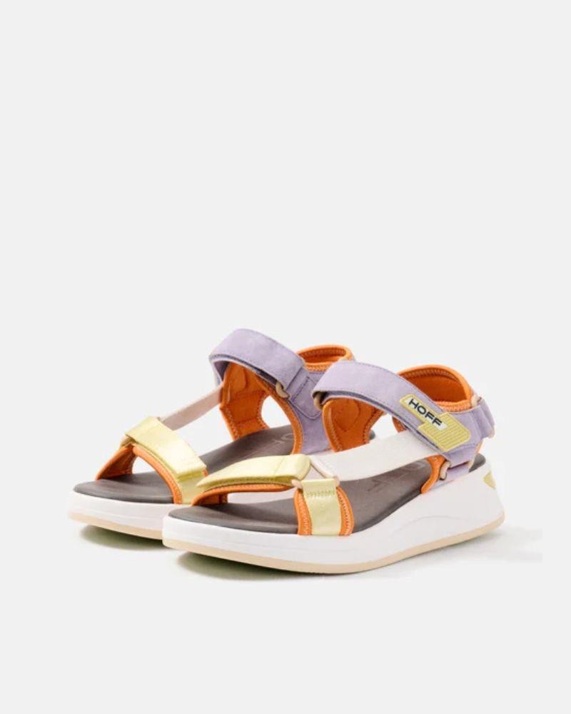 HOFF BRAND Sandalias Abiertas Chancletas Mujer Multicolor TETIAORA