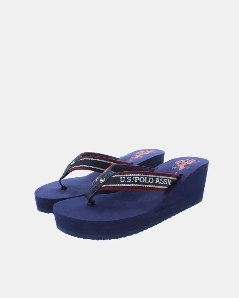 Sandalias Chancletas Mujer US Polo Azul CHANY006W 4T1 | RKS