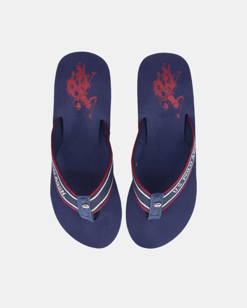 Sandalias Chancletas Mujer US Polo Azul CHANY006W 4T1 | RKS