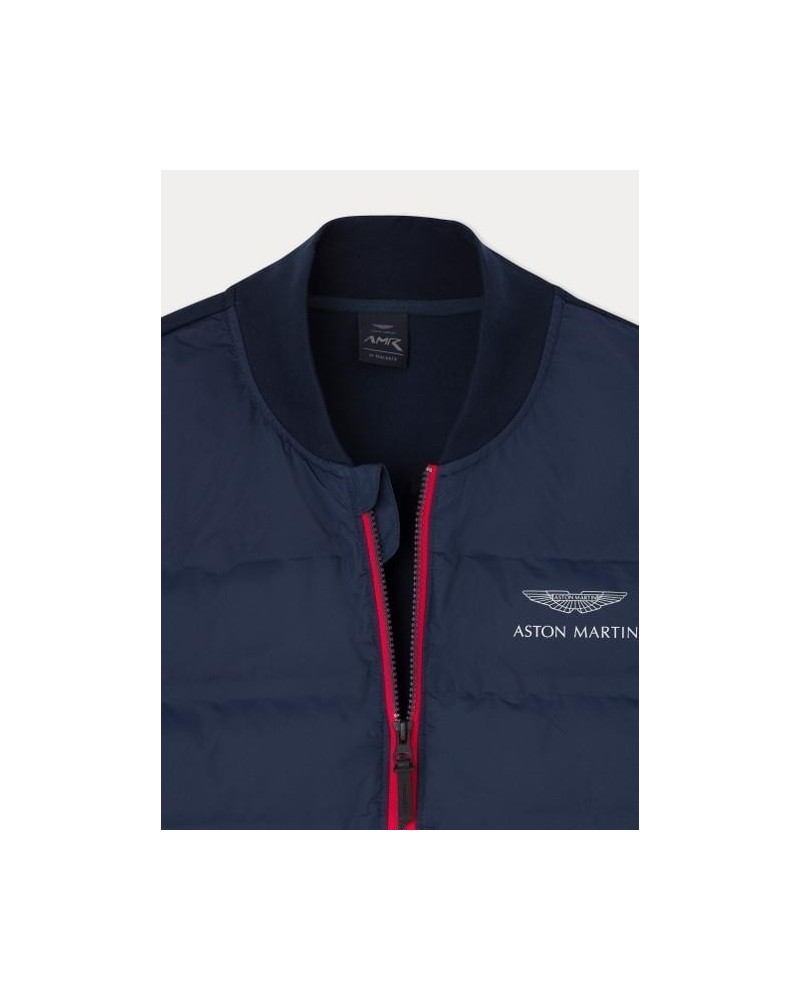 HACKETT HM581024 AMR QUILT BOMBER FZ Abrigos Manga larga Hombre Azul | RKS