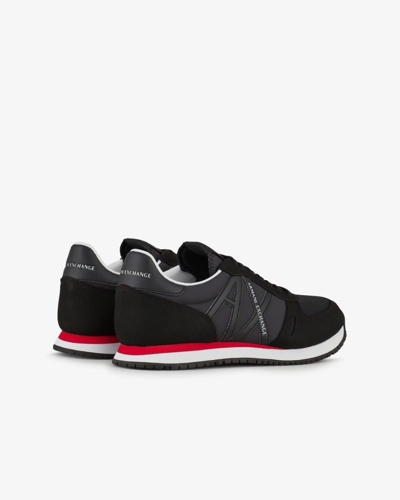 ARMANI EXCHANGE XUX017 XCC68 Zapatillas Hombre Negro | RKS