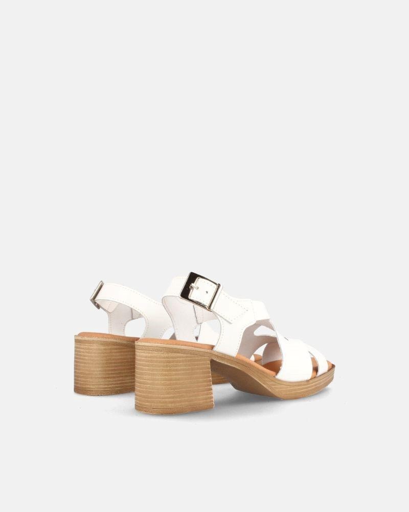 MARILA Sandalias Abiertas Mujer Blanco NIAM | RKS